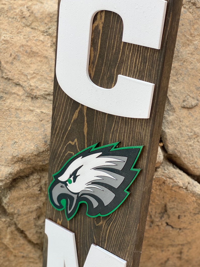Philadelphia Eagles Welcome Sign | Etsy