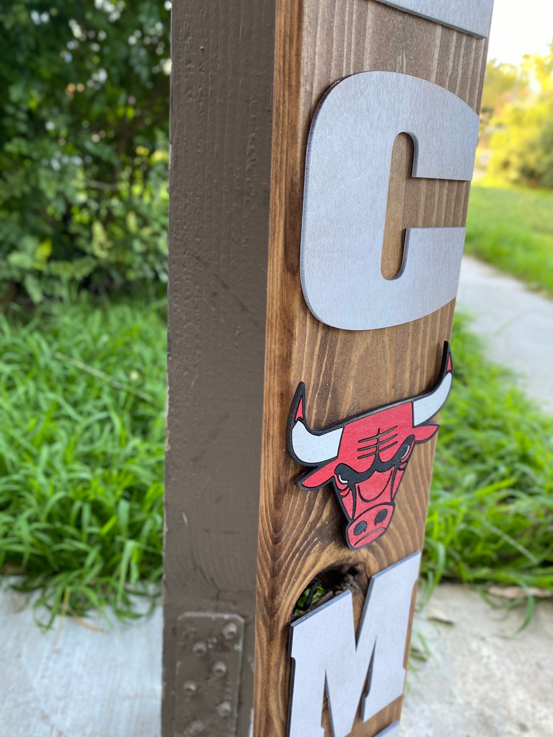 Chicago Bulls Welcome Sign | Etsy