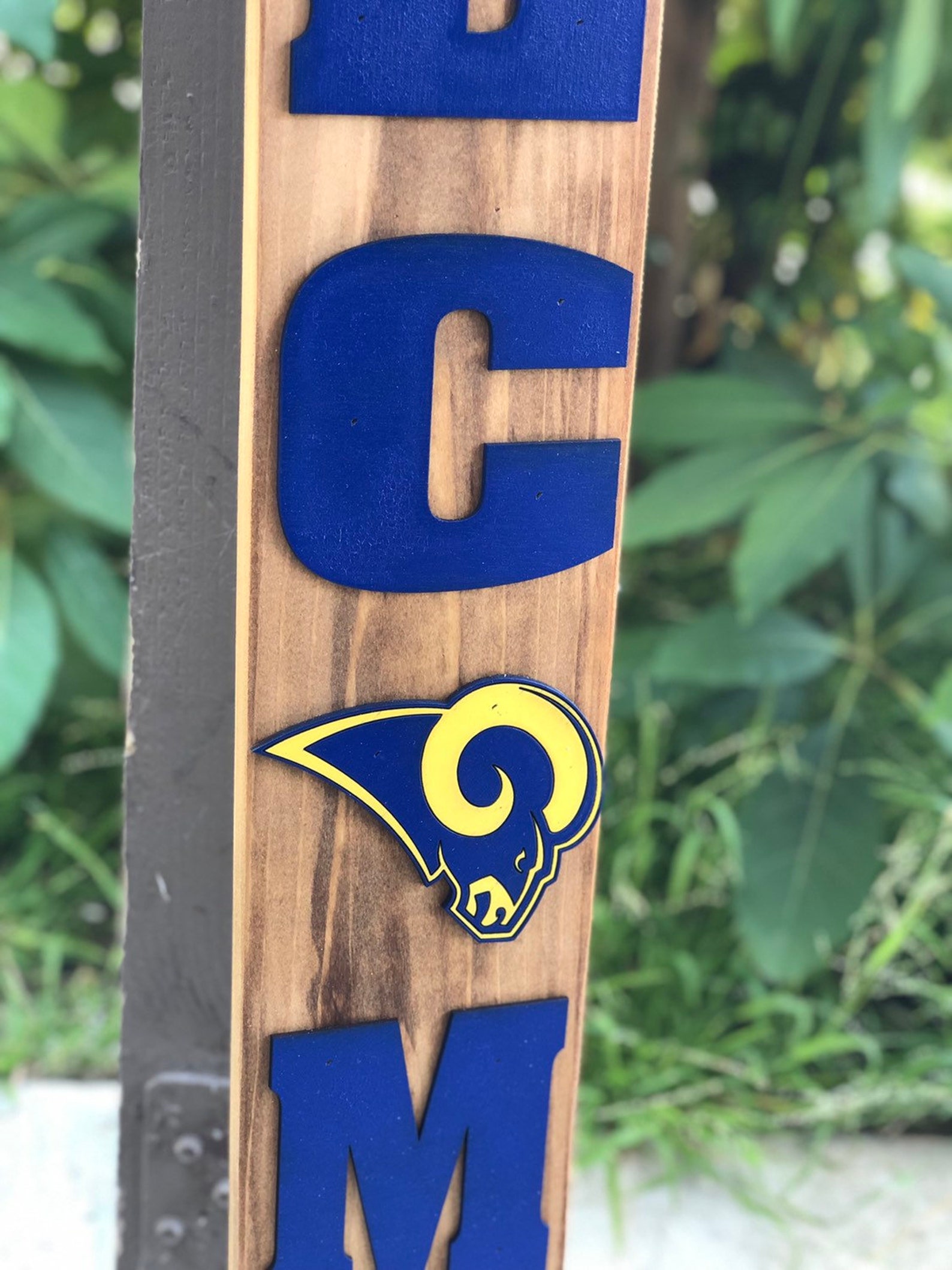 La Rams Welcome Sign | Etsy