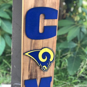 La Rams Welcome Sign - Etsy