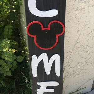 Mickey Mouse Welcome Sign Disney - Etsy