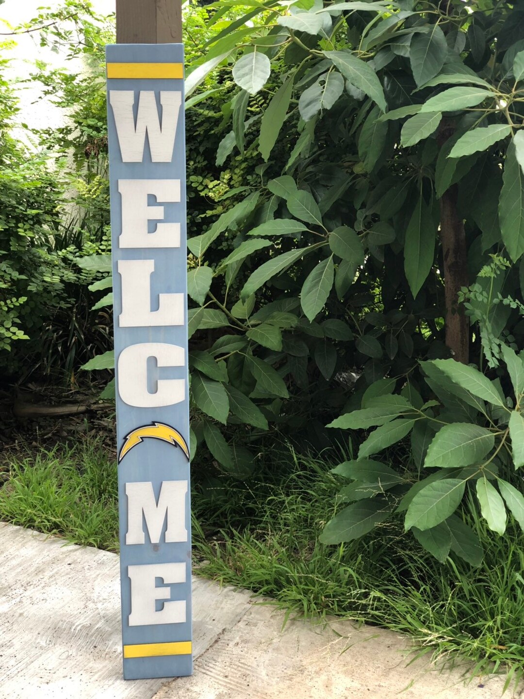 Los Angeles Chargers Welcome Sign San Diego - Etsy