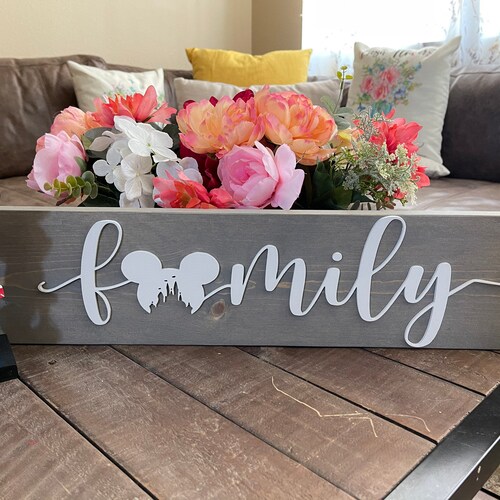 Family Sign Disney Inspired - Etsy