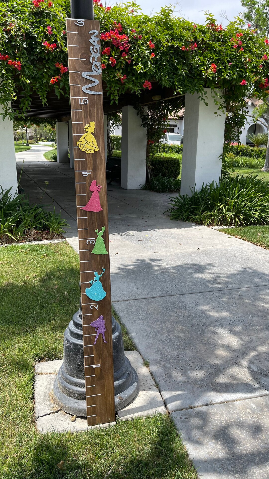 Pretty Princess Edition Growth Chart Disney Inspired Ruler - Etsy