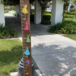 Pretty Princess Edition Growth Chart Disney Inspired Ruler - Etsy