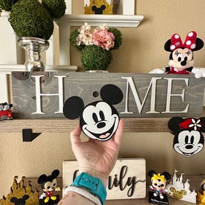Retro Mickey Mouse | Minnie Mouse Disney Inspired MAGNET ONLY ...