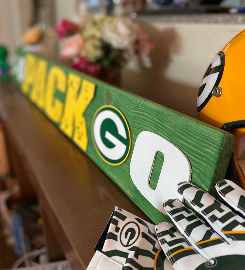 Green Bay Packers Sign | Etsy