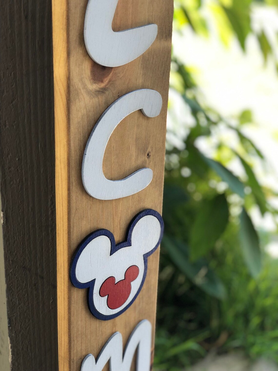 Mickey Mouse Welcome Sign Disney 4th of July Edition | Etsy