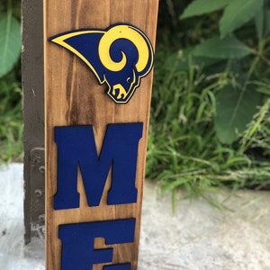 La Rams Welcome Sign - Etsy