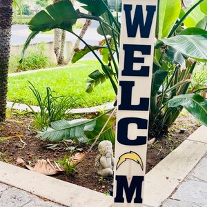 Los Angeles Chargers Welcome Sign San Diego - Etsy