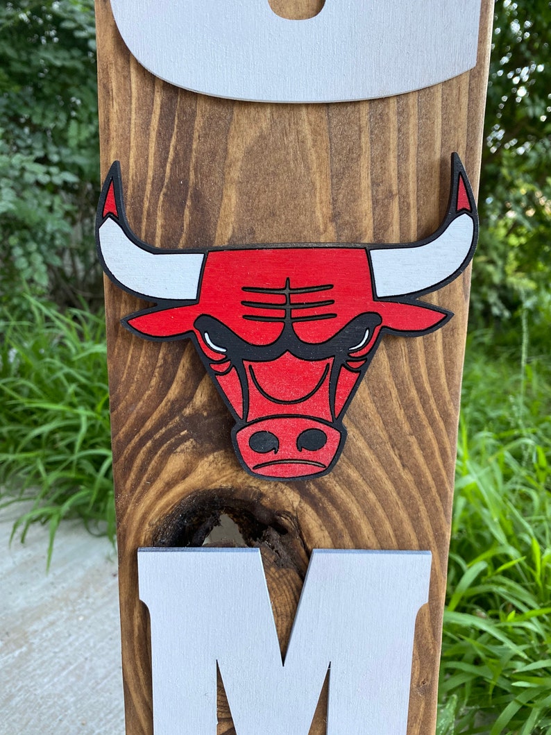 Chicago Bulls Welcome Sign | Etsy