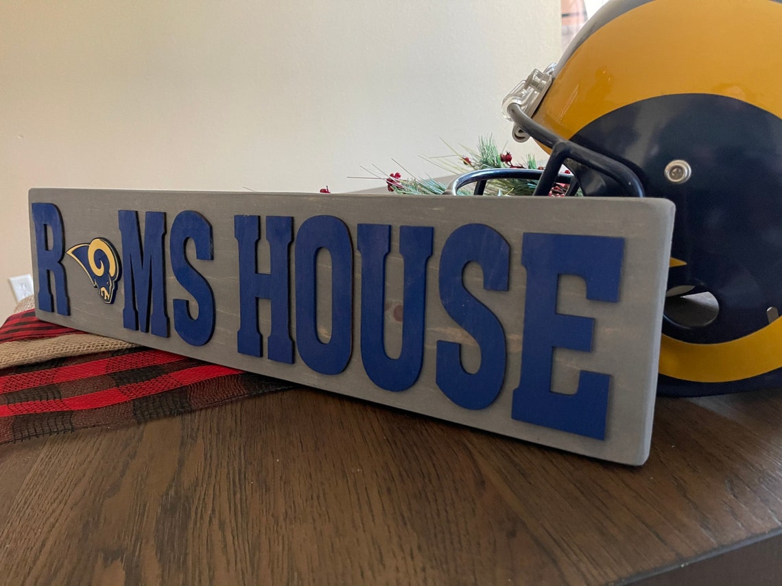 La Rams Welcome Sign | Etsy