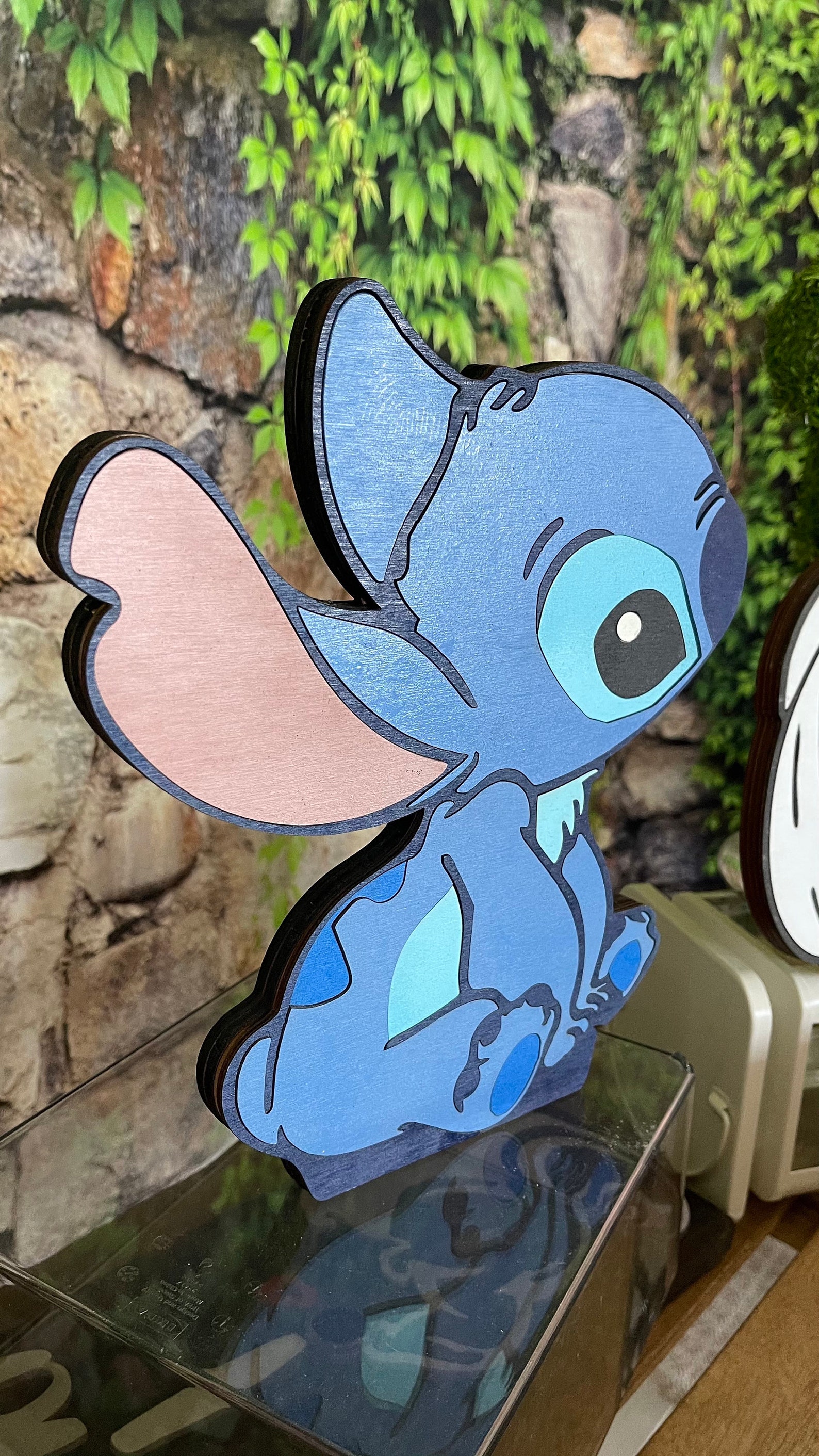 Stitch Large Wooden Sign Rare Find Disney Inspired Lilo and Stitch - Etsy