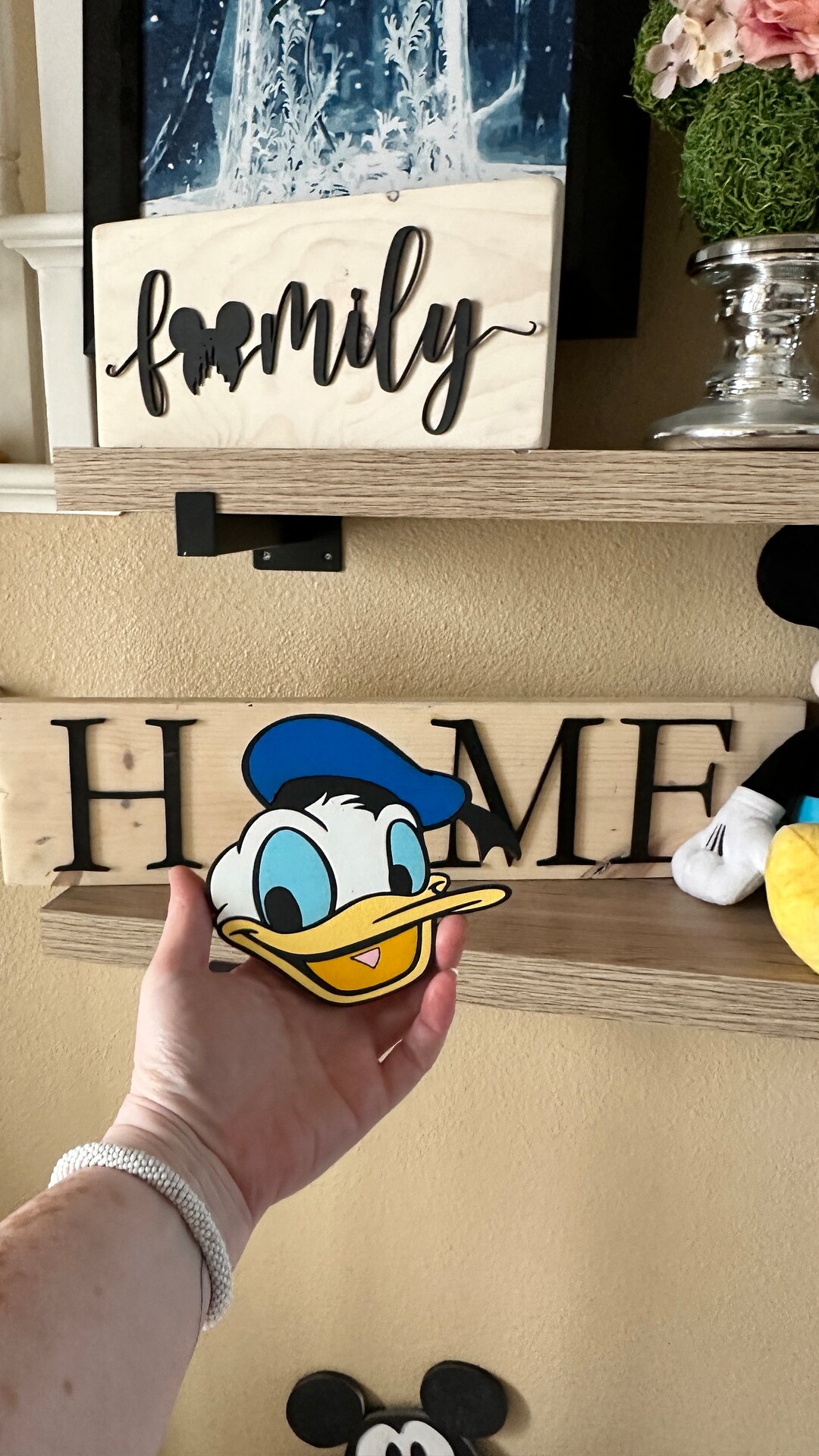 OG Donald Duck Disney Inspired Magnet Only Rare Find Interchangeable ...