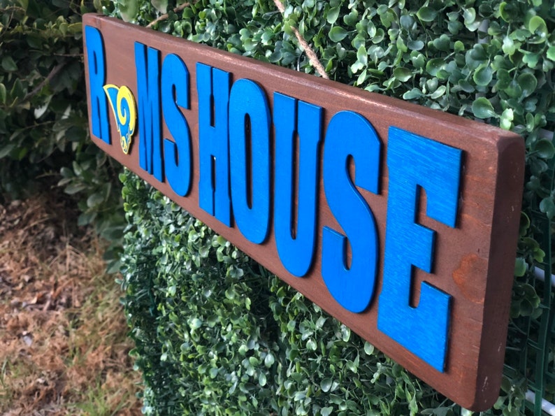 La Rams Welcome Sign | Etsy