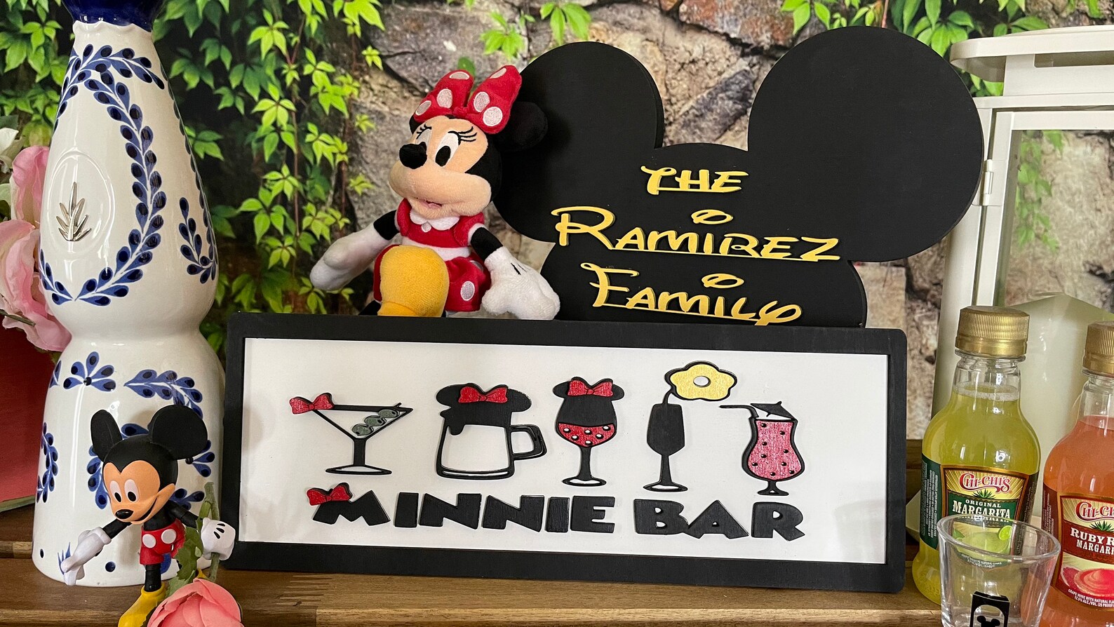 Minnie Bar Minnie Mouse Inspired Sign Wood - Etsy