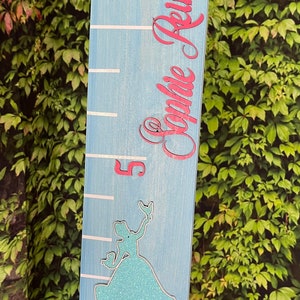Cinderella Princess Growth Chart Disney Inspired Ruler - Etsy