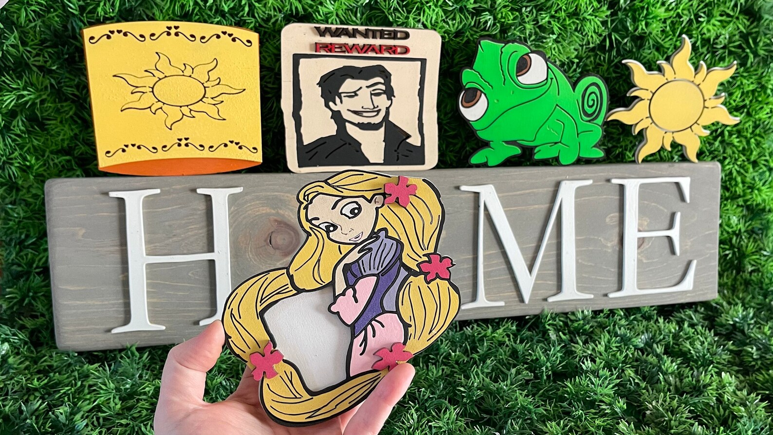 Tangled Magnets Disney Inspired Interchangeable Piece Rapunzel - Etsy