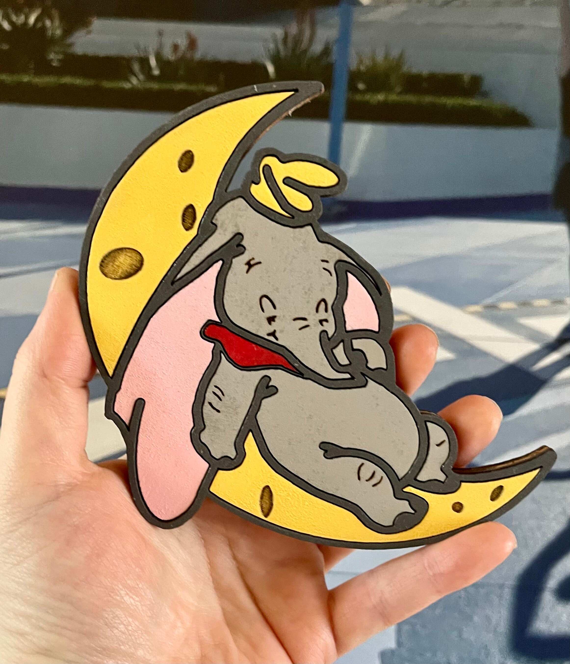 Dumbo Sleeping Disney Inspired MAGNET ONLY Rare Find - Etsy