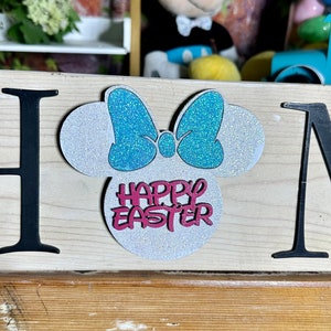 Happy Easter Mickey or Minnie Mouse Ears Magnet Only | Disney Ears ...