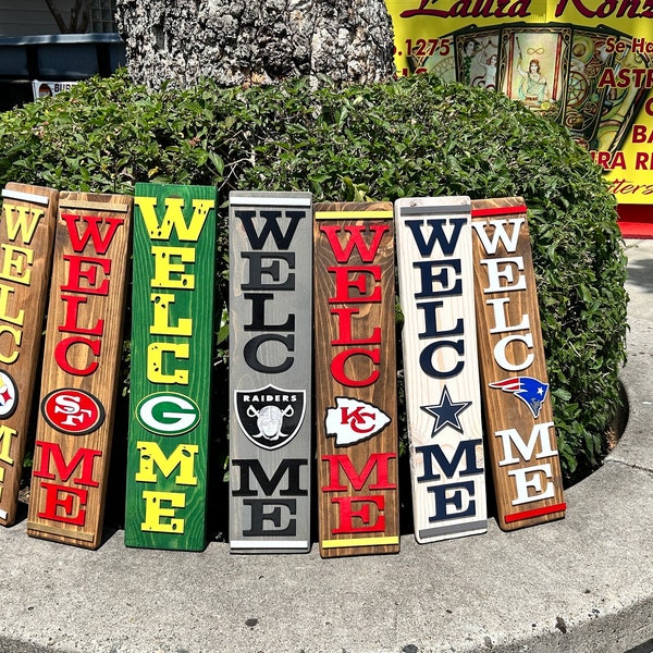 Football Welcome Sign - Etsy