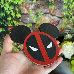 Deadpool Marvel Inspired Large Magnet Rare Find Magnet Only ...