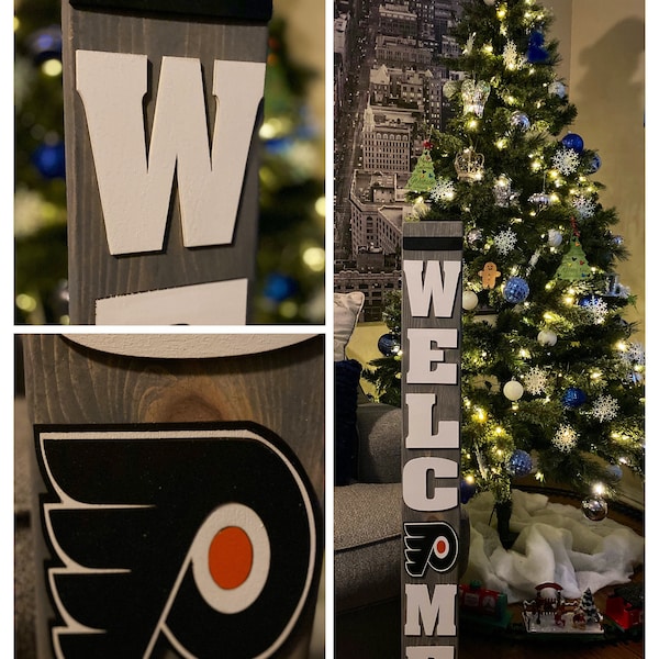 Philadelphia Flyers Welcome Sign - Etsy