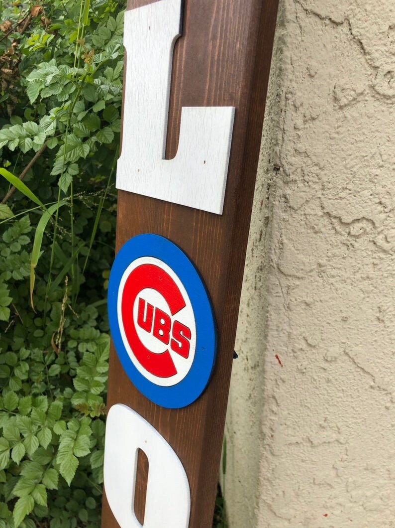 Chicago Cubs Welcome Sign | Etsy
