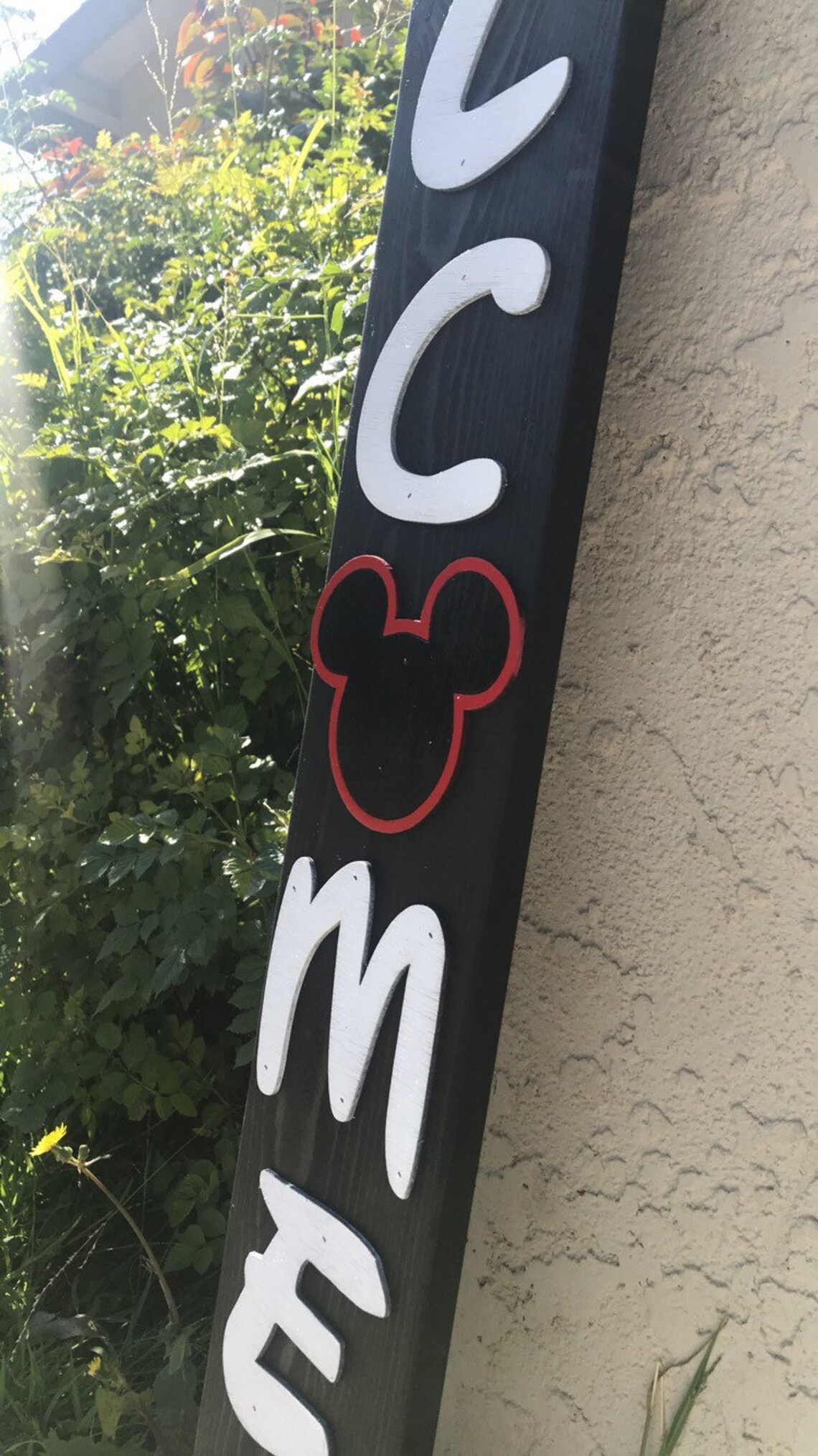 Mickey Mouse Welcome Sign Disney - Etsy