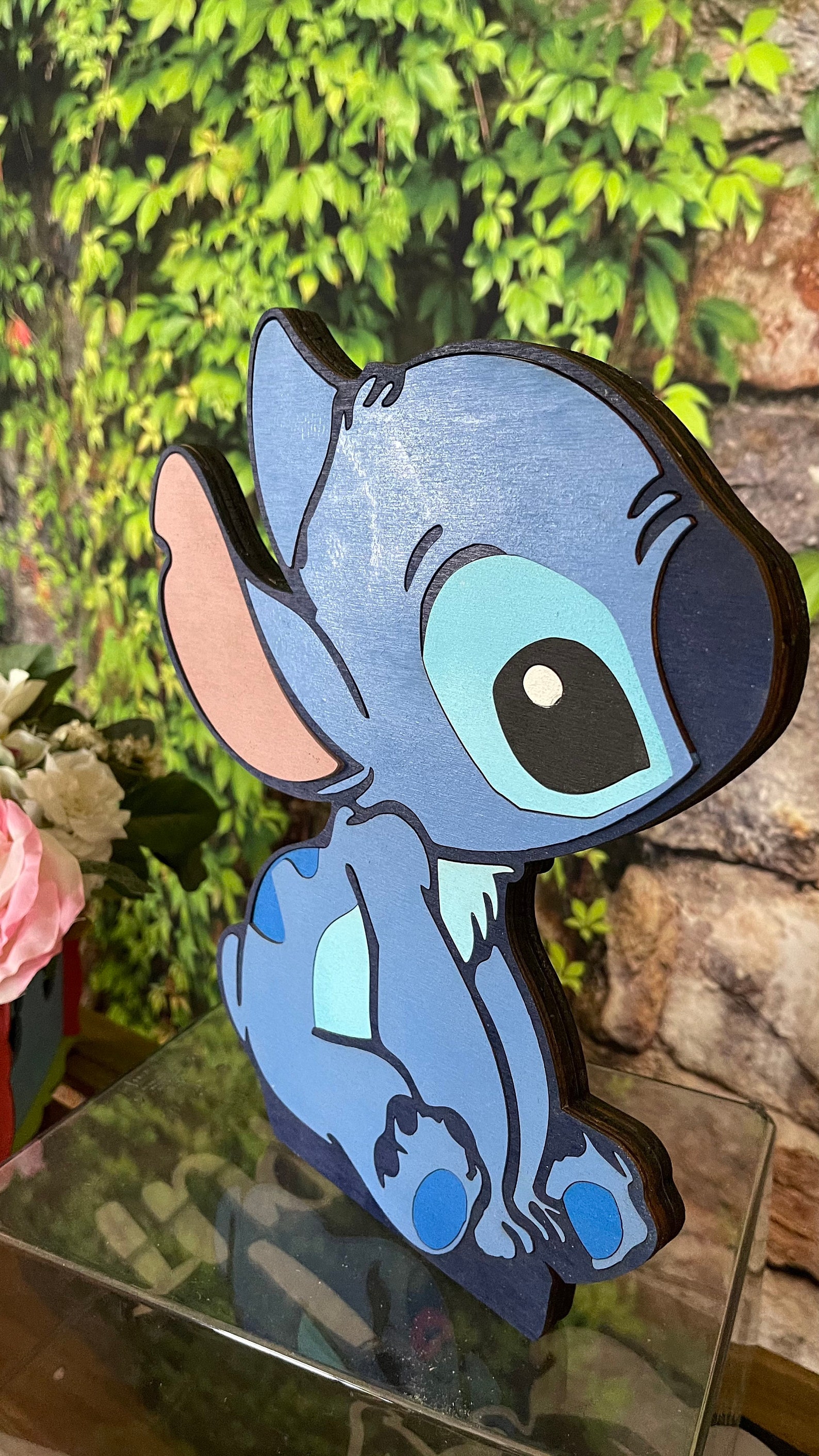 Stitch Large Wooden Sign Rare Find Disney Inspired Lilo and Stitch - Etsy