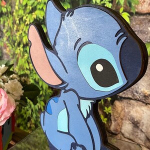 Stitch Large Wooden Sign Rare Find Disney Inspired Lilo and Stitch - Etsy