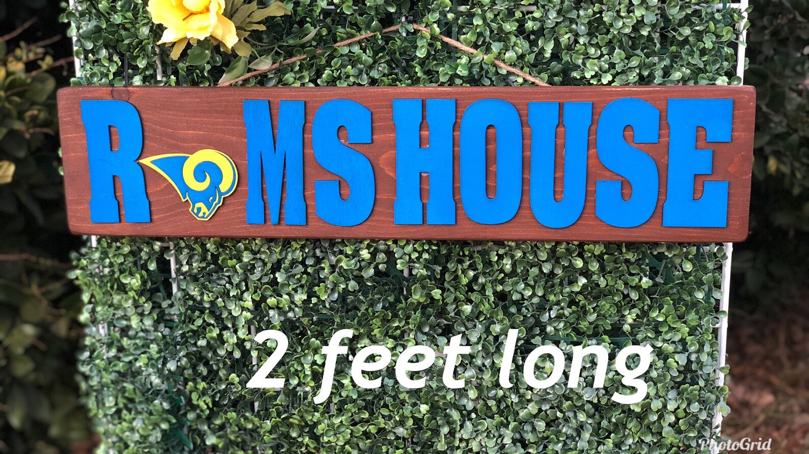 La Rams Welcome Sign - Etsy