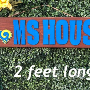 La Rams Welcome Sign - Etsy