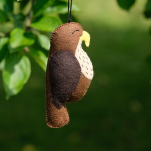 Felt Falcon Sewing Pattern: DIY Bird Ornament (PDF Pattern) - Etsy
