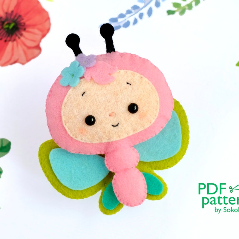 Butterfly Sewing Pattern - Etsy