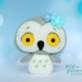 Polar owl toy PDF pattern Felt Arctic snowy owl sewing | Etsy