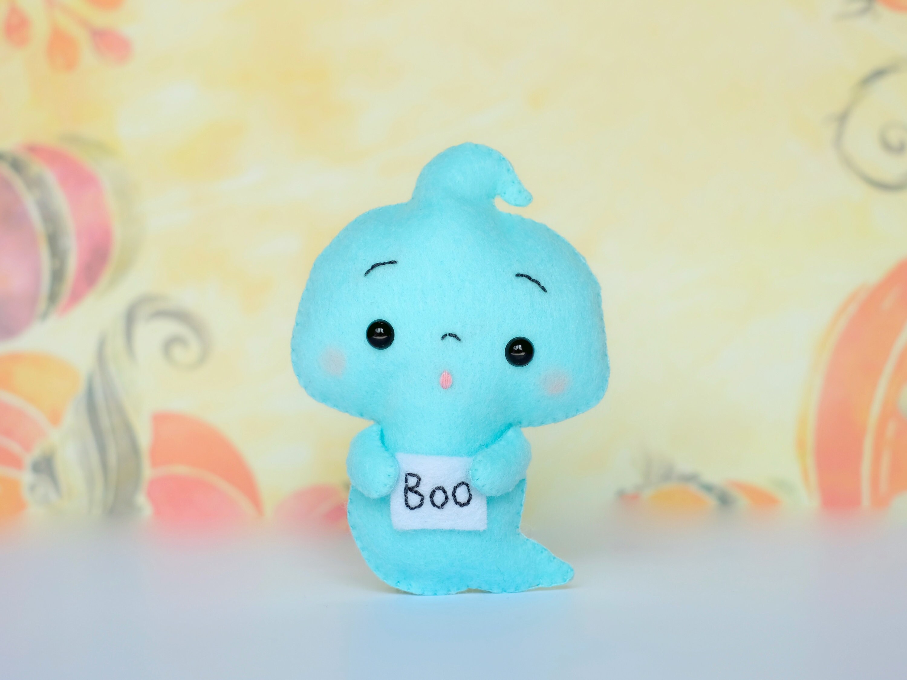 Felt Baby Ghost Sewing Pattern: DIY Halloween Toy (PDF Pattern) - Etsy