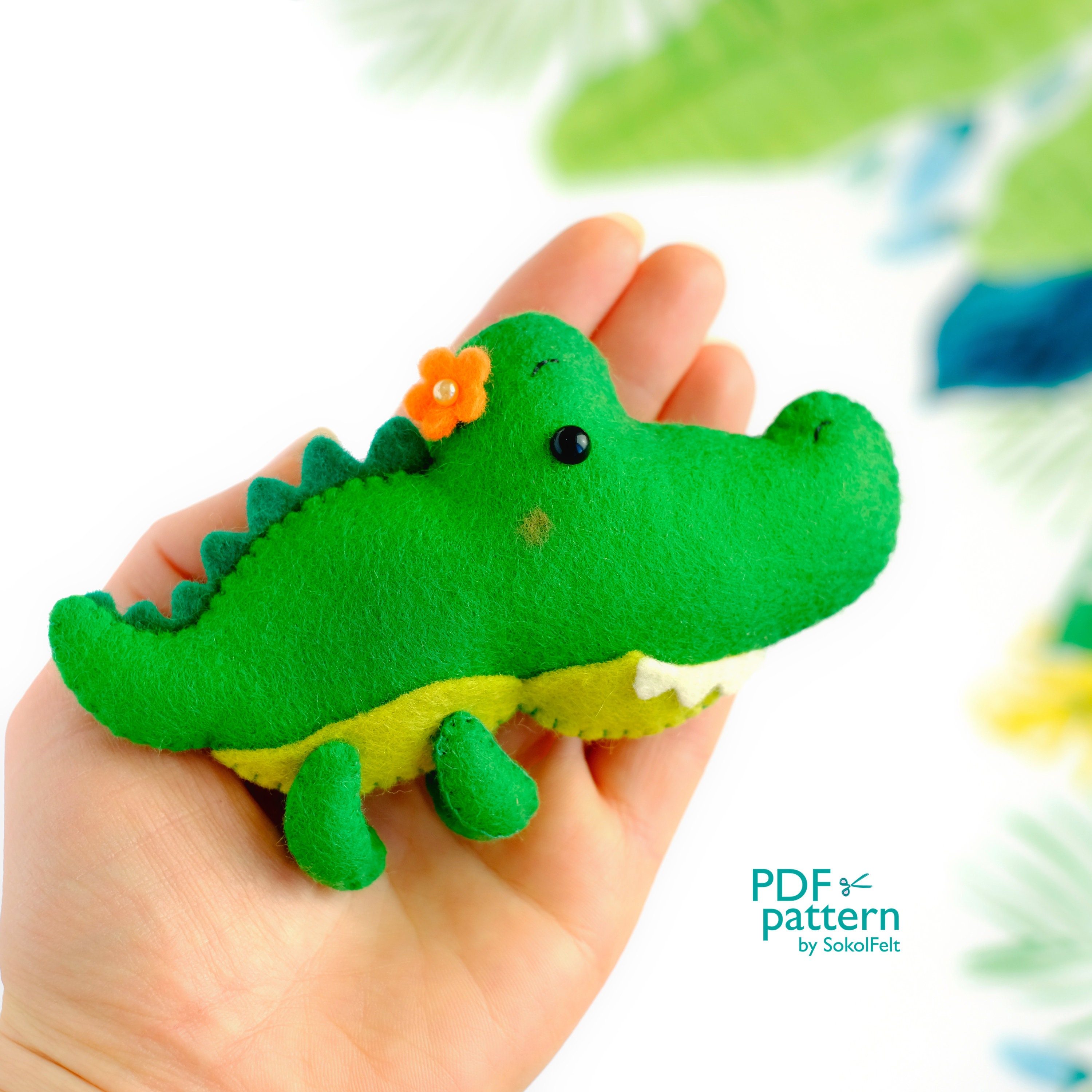 Australian Animals Felt Toy Sewing Patterns, Koala, Kangaroo, Platypus ...