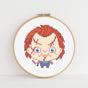 Halloween Horror Movie Cross Stitch PDF Patterns Slasher - Etsy