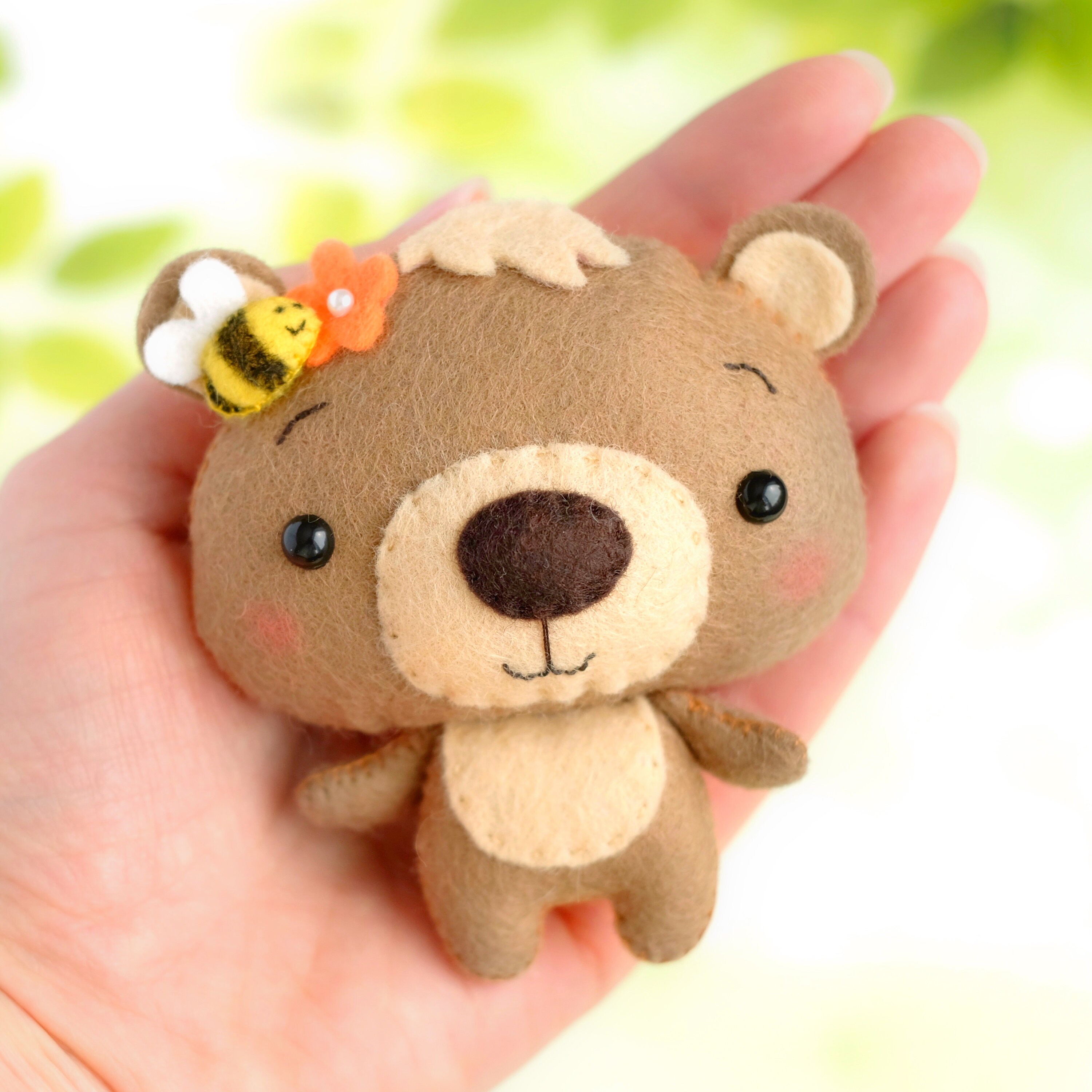 Set of 12 Cute Woodland Animal Felt Toy Sewing PDF and SVG - Etsy Australia