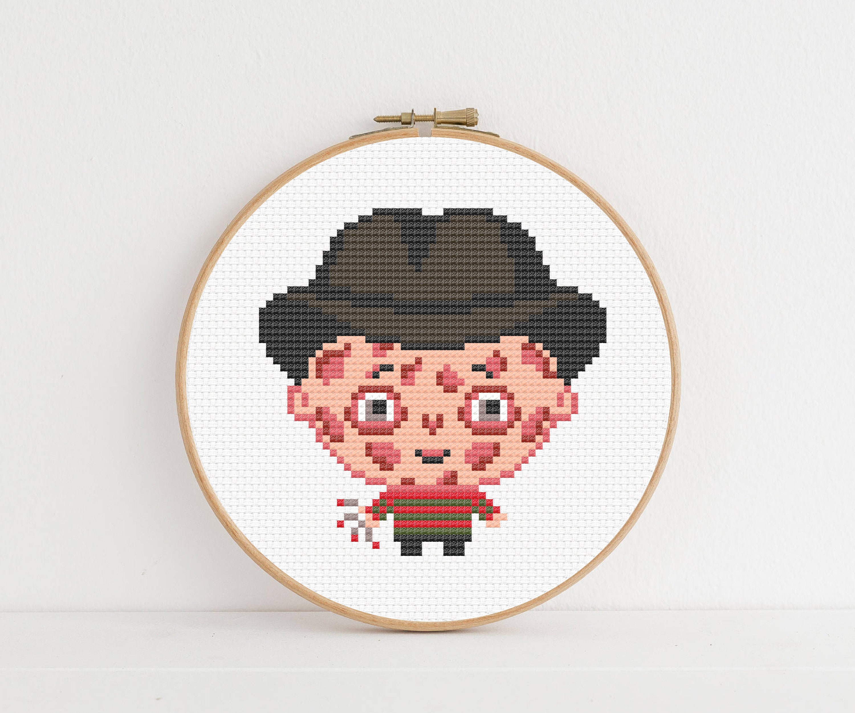 Halloween Slasher Movie Cross Stitch Patterns: Horror Villains (PDF ...