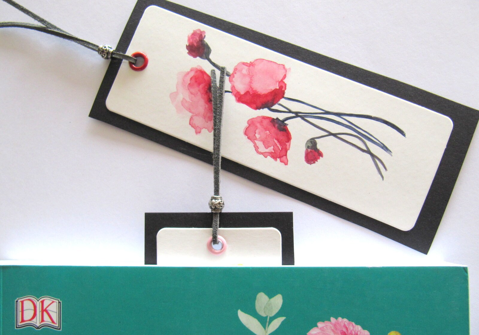 2 Bookmark Set , Bookmarks Watercolor - Etsy
