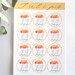 Tulpen Sticker Sheet, Tulpen Aufkleber, Agenda Sticker, Journal ...