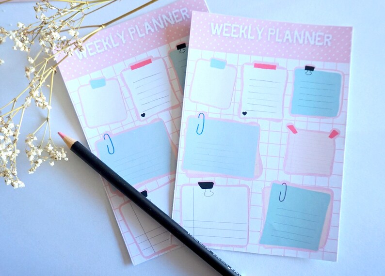 Sticker Sheet Weekly Plan, Planner & Calendar Stickers | Journal ...