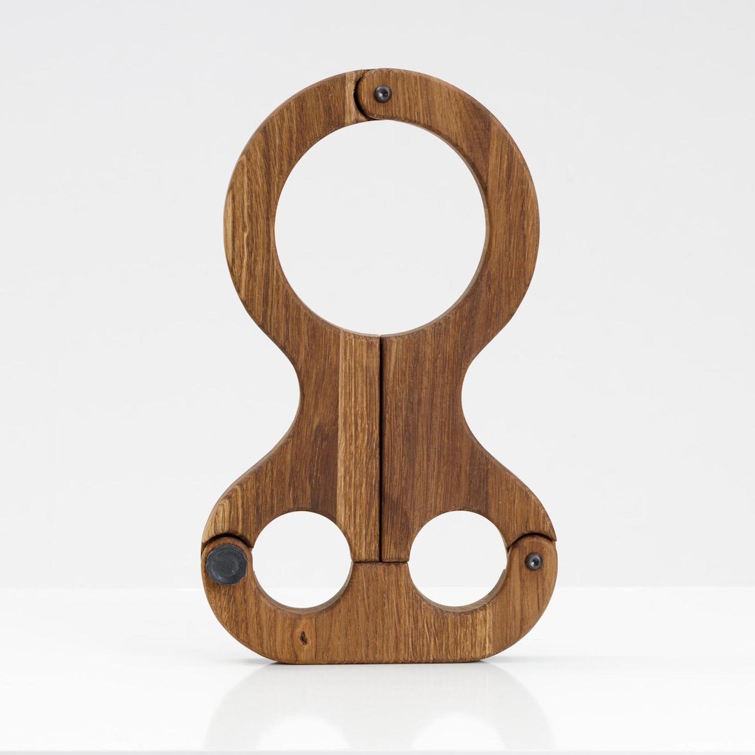 BDSM Bondage Fiddle for Neck & Hands, Wooden Pillory Stocks for Role ...