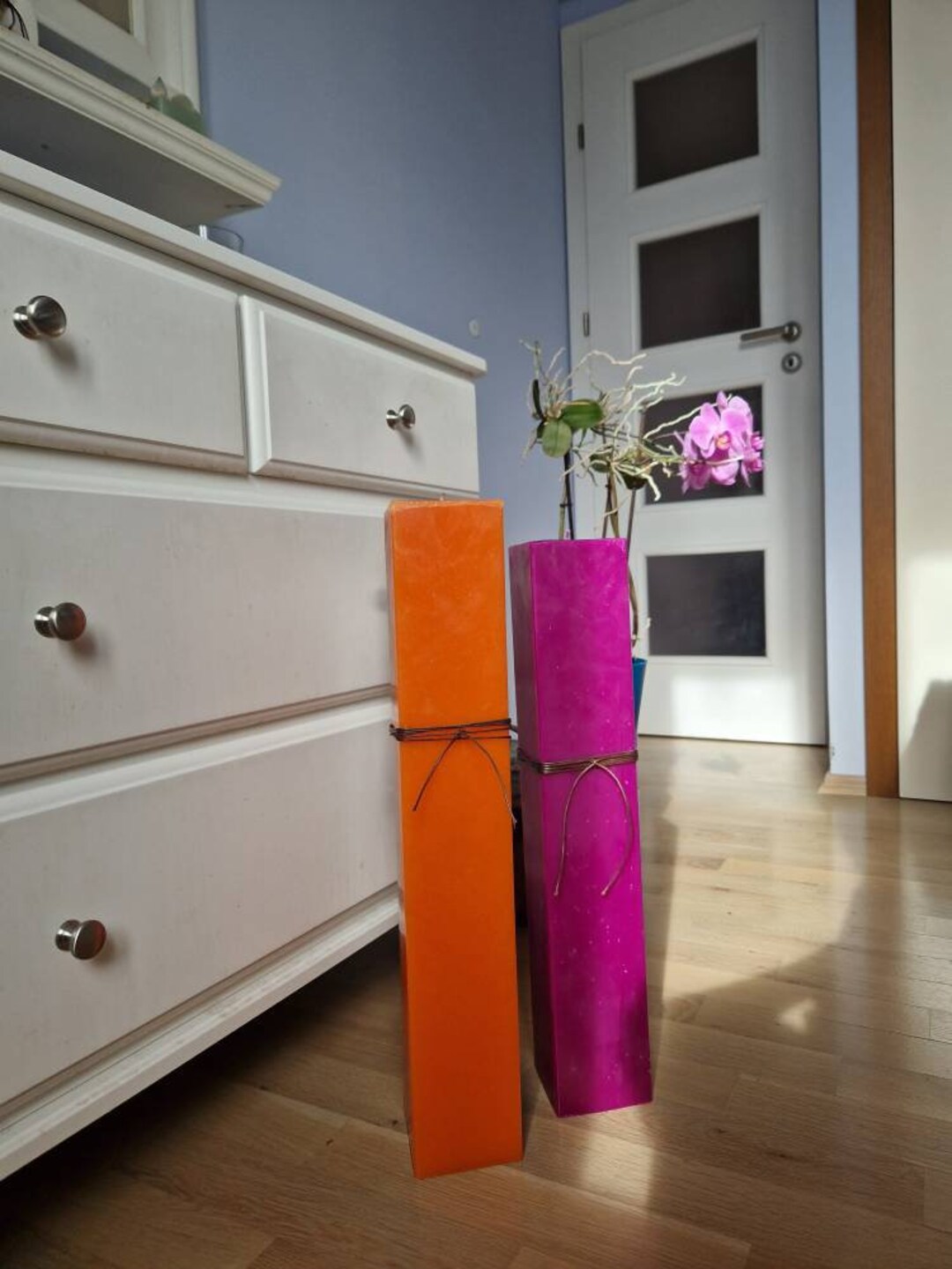 Huge Scented Candle High Rectangular Candle - Etsy