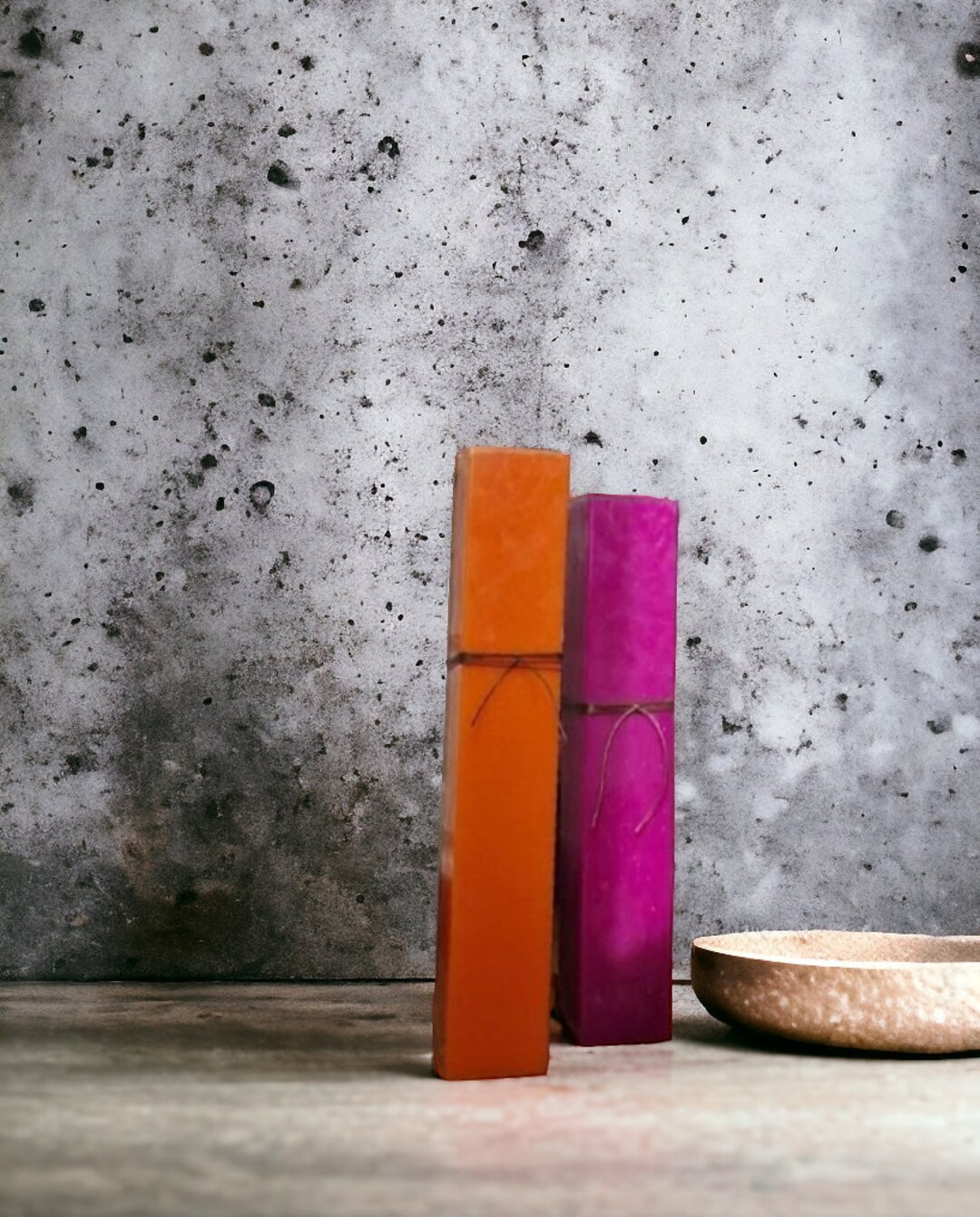 Huge Scented Candle High Rectangular Candle - Etsy