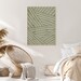 Sage Green Modern Line Drawing Abstract Line Pattern Art - Etsy