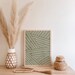 Sage Green Modern Line Drawing Abstract Line Pattern Art - Etsy