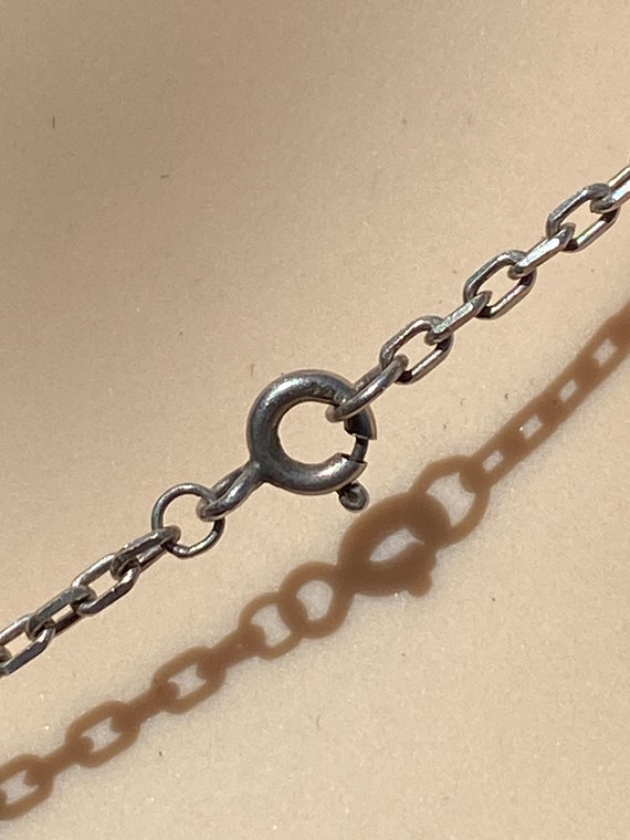 Antique Thee Wise Monkeys Pendant & Chain In Sterling… - Gem